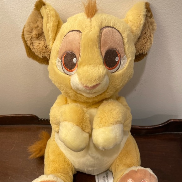 Disney | Toys | Disney Store Lion King Baby Simba Plush Toy Stuffed ...